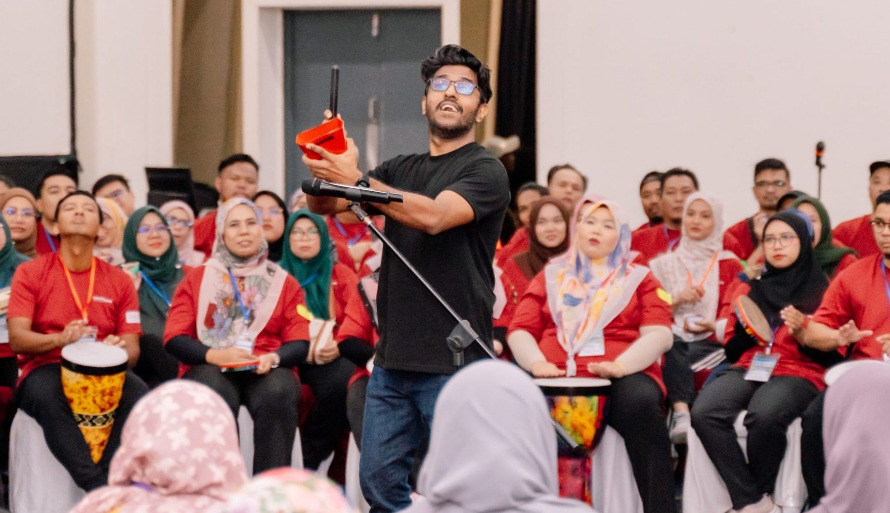 HRDC Creative Drum Circle Team Building │TIB │ 100% Claimable